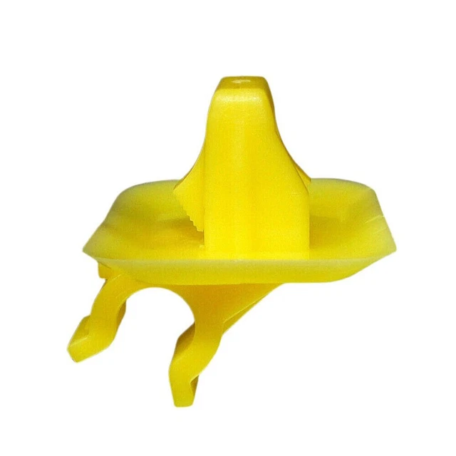 NEW ROD CLAMP Prop Rod Clip Parts Replacement Support Vehicle Yellow ...