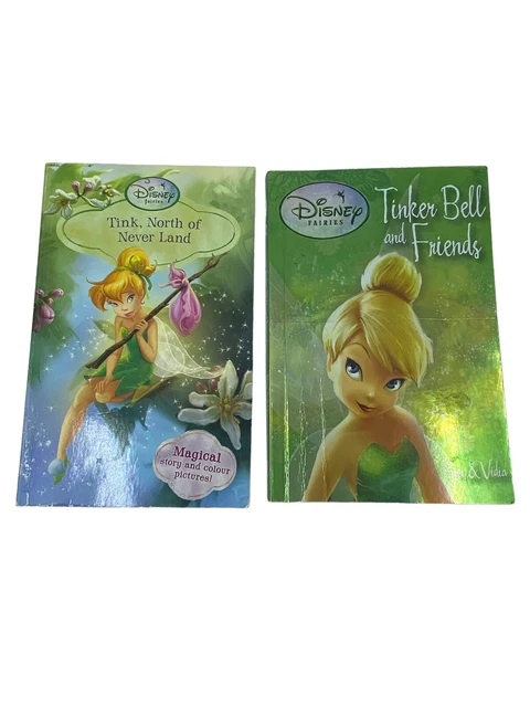 DISNEY FAIRIES BOOK Bundle x 2 Paperback Tinker Bell & Friends + Tink ...