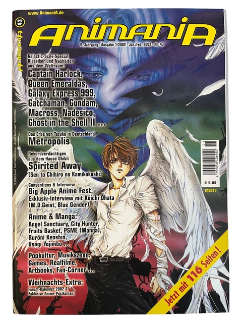 ANIMANIA ZEITSCHRIFT 1/2002 Nr. 43: Sci-Fi Special, Angel Sanctuary ...