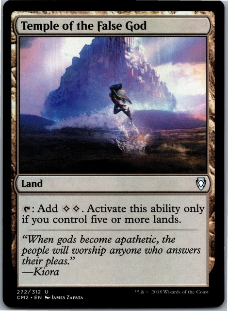 TEMPLE OF THE False God () U Commander Anthology Volume II 272 NM £1.49 ...