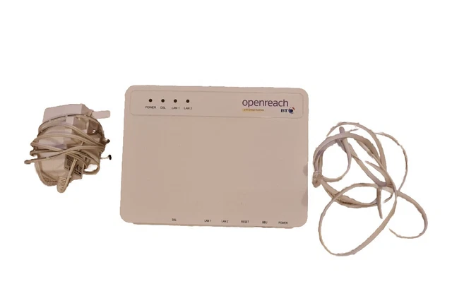BT OPENREACH ECI Telecom 061513 Modem Router Nga Broadband Wireless ...