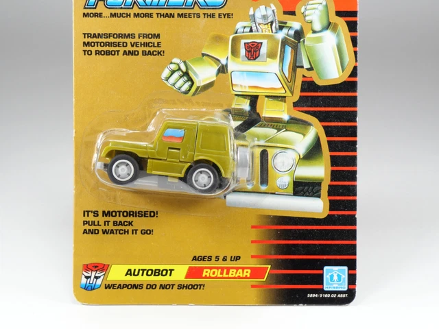 HASBRO / TAKARA - Transformers G1 - 1991 - Throttlebot Autobot Rollbar ...
