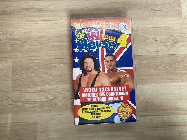 WWE/WWF - IN Your House 4 VHS (Very Rare) £9.04 - PicClick UK