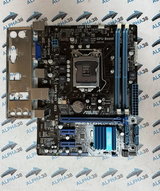 ASUS P8H61-M LX3 PLUS R2.0 Intel H61 2x DDR3 RAM Zócalo 1155 Micro ATX ...