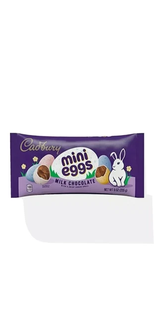 CADBURY MINI EGGS Milk Chocolate with a Crisp Sugar Shell Candy Easter ...