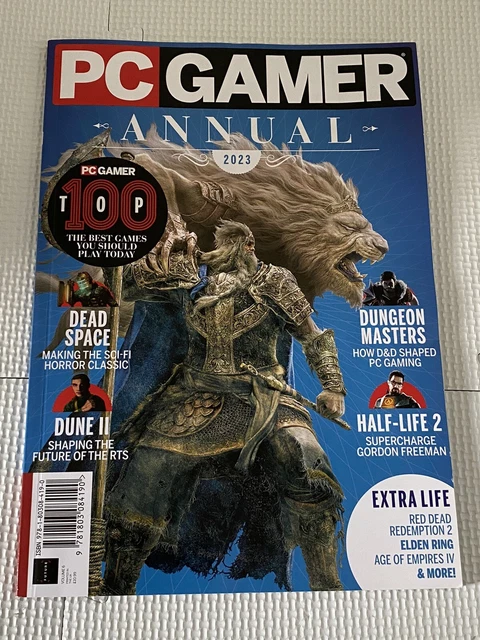 PC GAMER ANNUAL 2023 Magazine 100 BEST GAMES £11.99 - PicClick UK