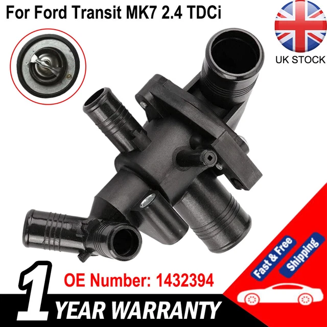 THERMOSTAT HOUSING KIT Replace Fit Ford Transit Mk7 2006-2014 2.4 TDCi ...