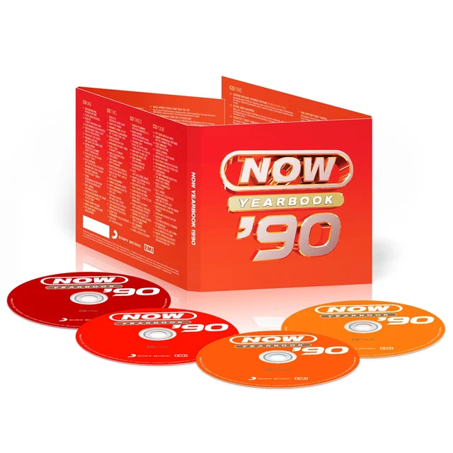 NOW YEARBOOK 1990 - Various Artists (NOW) 4CD Album £11.99 - PicClick UK