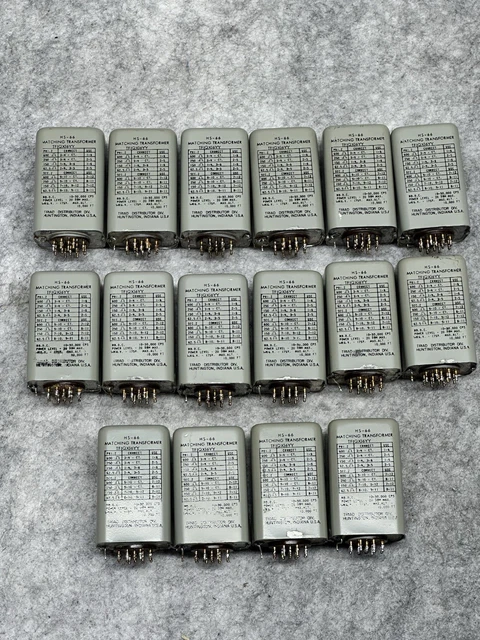 1 TRIAD HS-66 (Hs-56 Sub) Matching Audio Transformer - 16 Available £ ...