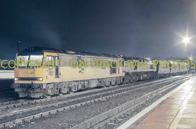 UK RAILWAY PHOTOGRAPH Of Class 60 60027. Rm60-635 £1.70 - PicClick UK