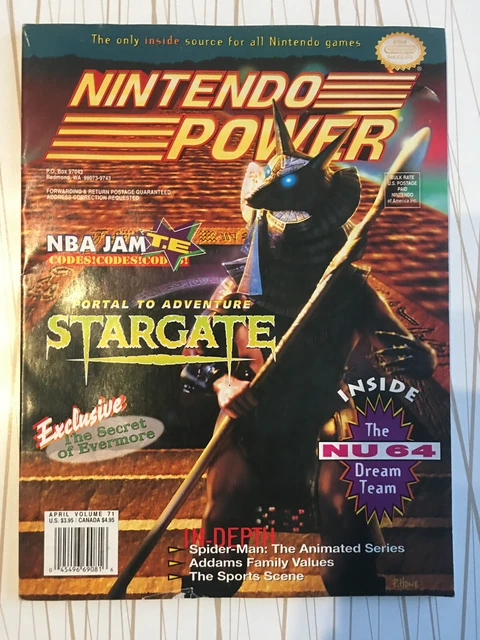 NINTENDO POWER MAGAZINE issue 71 with Weaponlord poster snes £20.00 ...