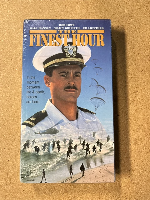THE FINEST HOUR (VHS, 1992) Rob Lowe Vintage Navy Seals/ Sealed. New ...