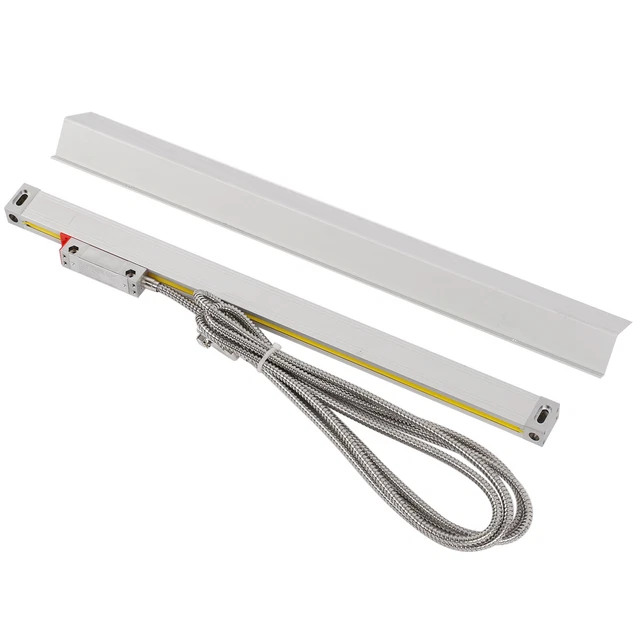 LINEAR SCALE ENCODER Accuracy 5μm Grating Ruler Sensor For Lathe DC5V ...