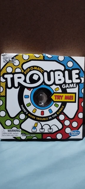 HASBRO TROUBLE BOARD Game . $8.00 - PicClick