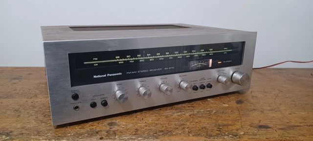 NATIONAL PANASONIC SA-5110 FM/AM Stereo Receiver Amplifier. Phono Input ...