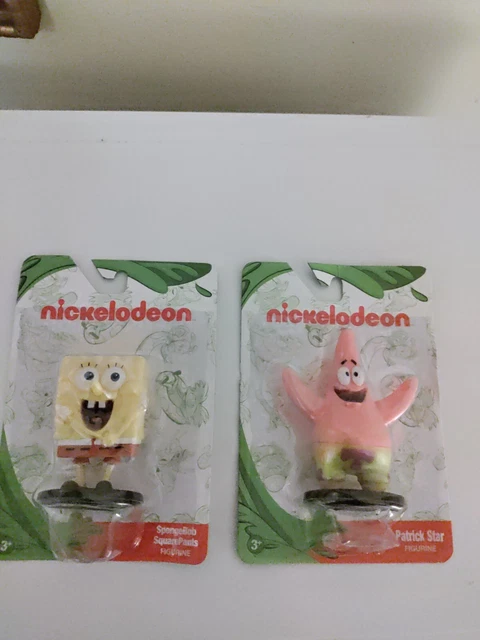 SPONGEBOB NICKELODEON ANGRY Yelling Patrick Star Figure 1.5" Square ...