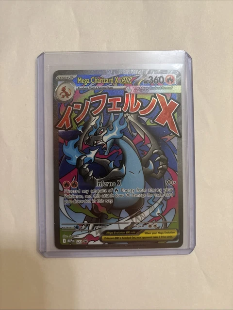 POKEMON MEGA CHARIZARD X ex 023 Phantasmal Flames UPC Promo Near Mint ...
