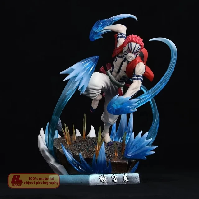 ANIME DEMON SLAYER Kimetsu no Yaiba Akaza GK Big Action Figure Statue ...