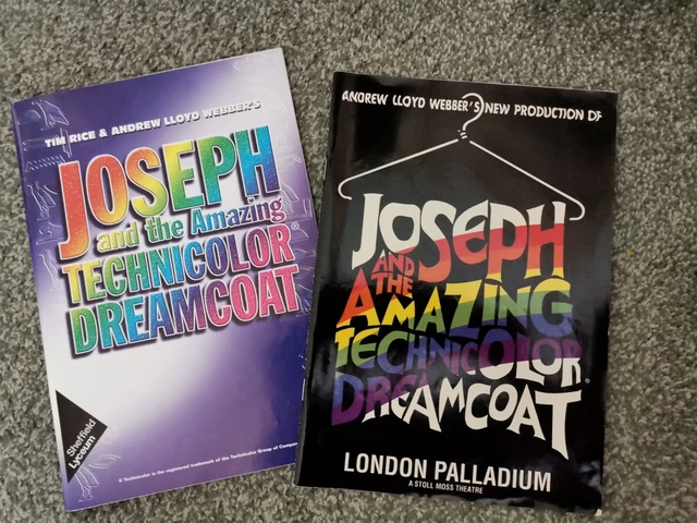 JOSEPH AND HIS Amazing Technicolour Dramcoat London Palladium Programme ...