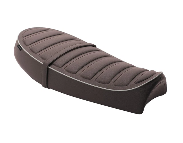 GENUINE ROYAL ENFIELD Brown Signature Scrambler Seat 1990532 Bear 650 £ ...