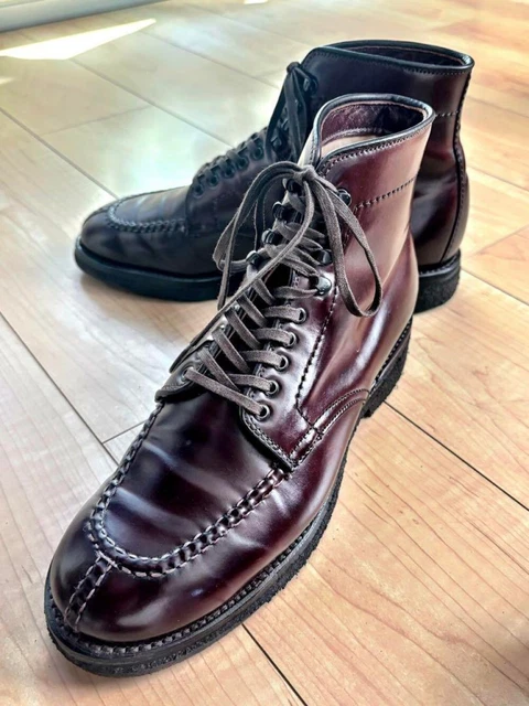 ALDEN SHOES SHELL Cordovan 4540H Tanker Boots Lace-Up Brown US 6.5 B/D ...