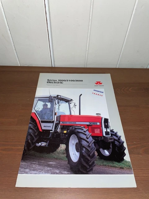 BROCHURE PROSPEKT PROSPECTUS TRACTEUR MASSEY FERGUSON 3000 tractor-traktor-fendt EUR 4,99 ...