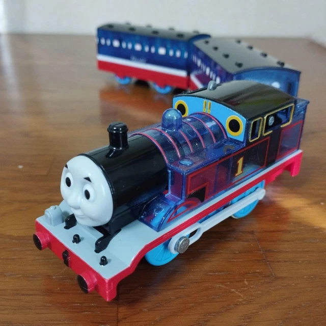TOMY PLARAIL TRACKMASTER Clear Blue Thomas & Friends Thomas, Annie and ...