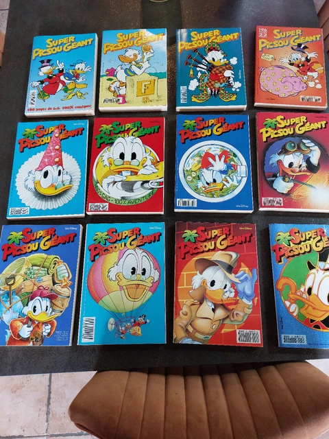 LOT DE 12 Super Picsou Geant No 38 40-42-47-53-55-56-57-58-61-63-80 EUR ...