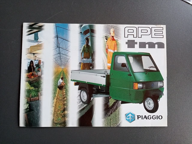 PIAGGIO APE MOTOCARRO Ape Tm Depliant Caratteristiche EUR 10,00 ...