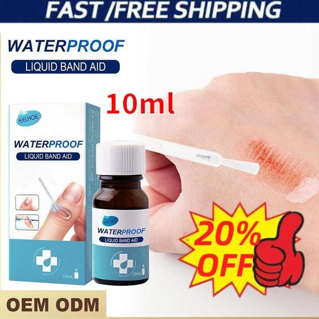 COLLA PELLE CORPO adesivo medico liquido cerotto ferite pronto soccorso ...
