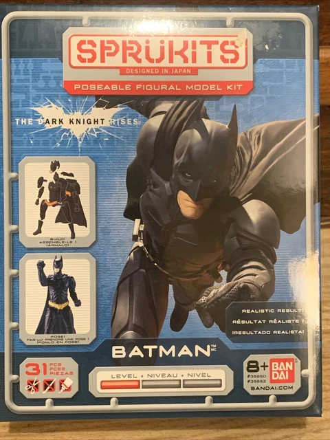 BANDAI BATMAN FIGURINE Action KIT MAQUETTE 10cm SPRUKITS DC COMICS EUR ...
