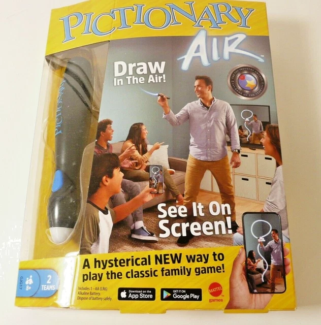 MATTEL GAMES PICTIONARY Air, Family Board Game For Age 8+ C1 £14.99 ...