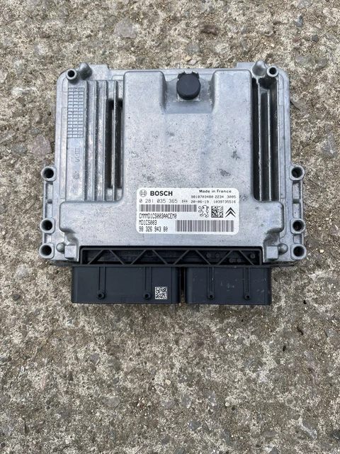 9832694380 ENGINE CONTROL unit ECU PEUGEOT CITROEN 1.5 BLUEHDI 100 ...