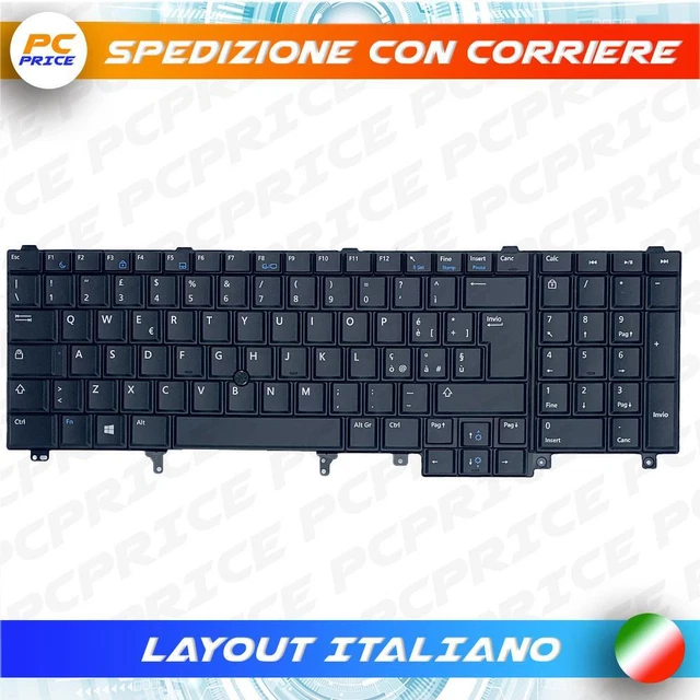 TASTIERA ITALIANA DELL Precision M6800 Con Trackpoint EUR 29,90 ...
