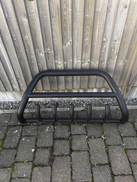 FORD TRANSIT CUSTOM Bull Bar Nudge Bar With All Fittings Swamper Van ...