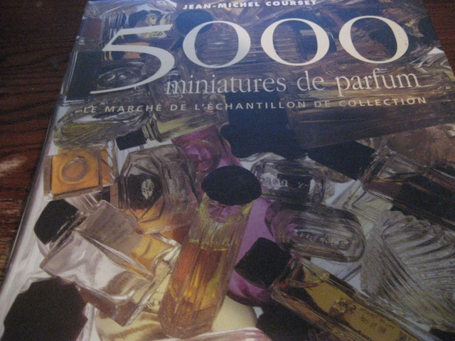 PARFUM LIVRE COTATION 5000 miniatures de parfum 1995 en tres bon etat ...