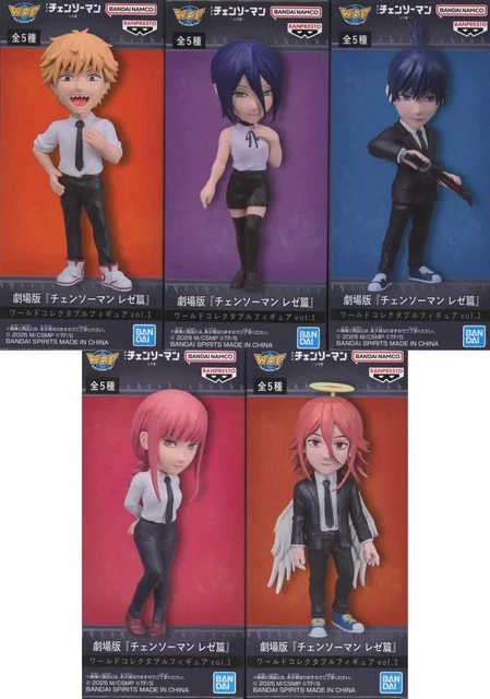 CHAINSAW MAN MOVIE Reze Arc WCF World Collectable Figure Vol.1 Complete ...