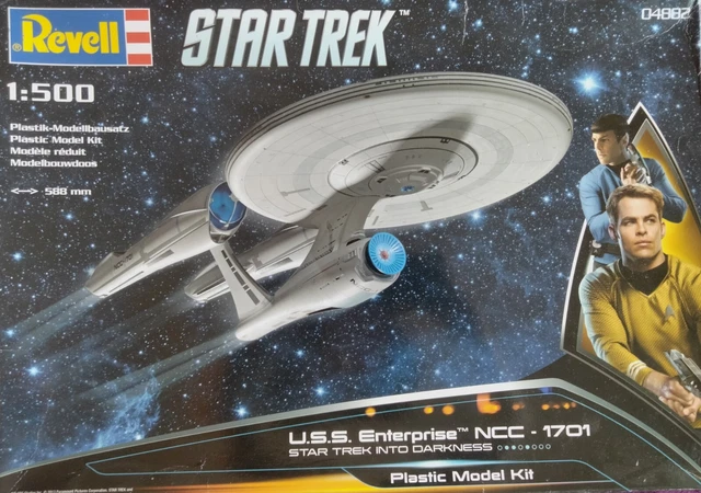 REVELL 1:500 STAR Trek USS Enterprise NCC-1701 Model Kit #04882 *SEALED ...