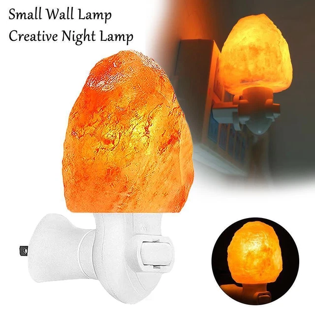 NATURAL HIMALAYAN ROCK Salt Lamp Ionising Salt Night Light £12.47 ...