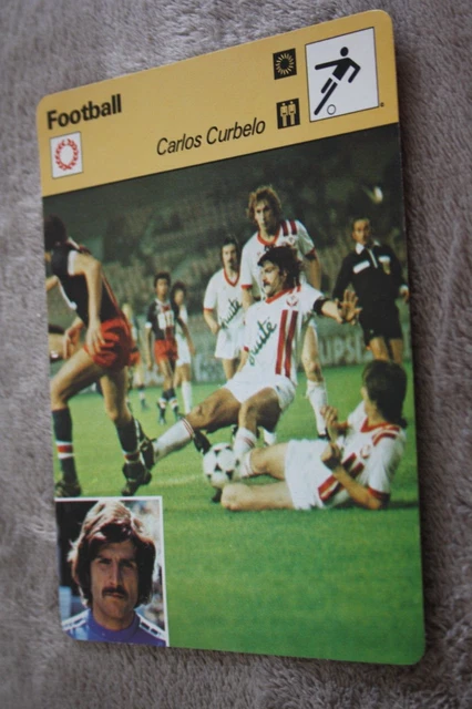 CARDS FICHE VINTAGE "éditions rencontre" 1979 )) CARLOS CURBELO / ASNL ...
