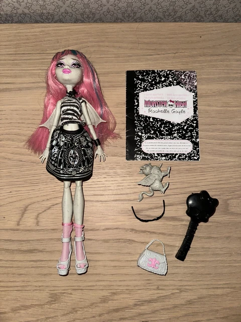 POUPEE MONSTER HIGH " ROCHELLE GOYLE, BASIC "complète 1st Edition EUR ...