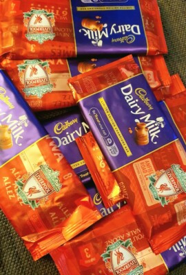 CADBURY LIVERPOOL CHAMPIONS Chocolate Bar *LIMITED EDITION* 95g ...