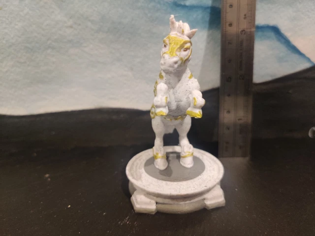 CLASH INSPIRED CHINESE New Year 2026 Lucky Horse 25cm 3d Print faux ...