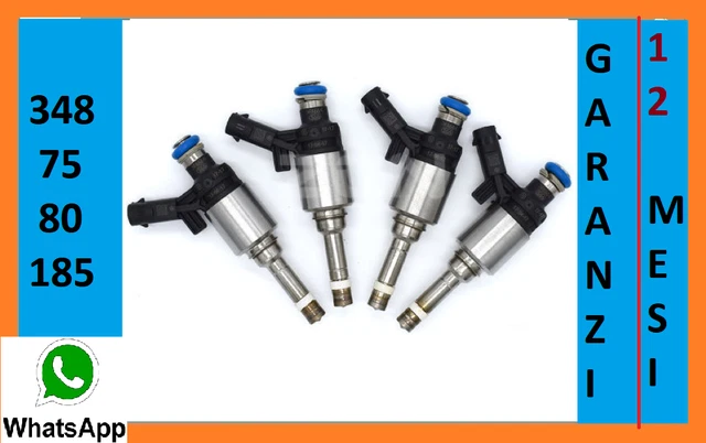 4 INIETTORI AUDI Seat Skoda VW 1.8 TFSI TSI 06H906036H 0261500074 EUR 180,00 - PicClick IT