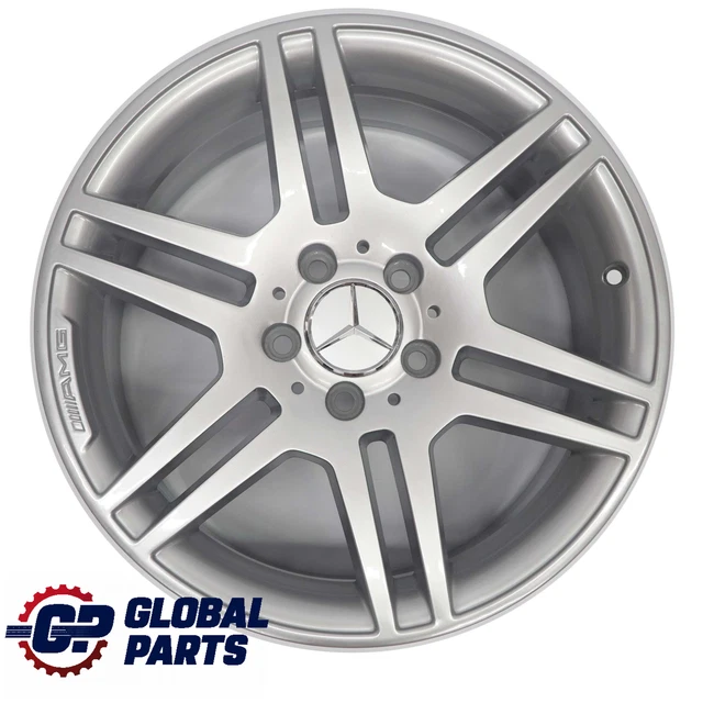 MERCEDES W204 AMG 6 Double-Spoke Alloy Wheel Rim 17 £169.99 - PicClick UK