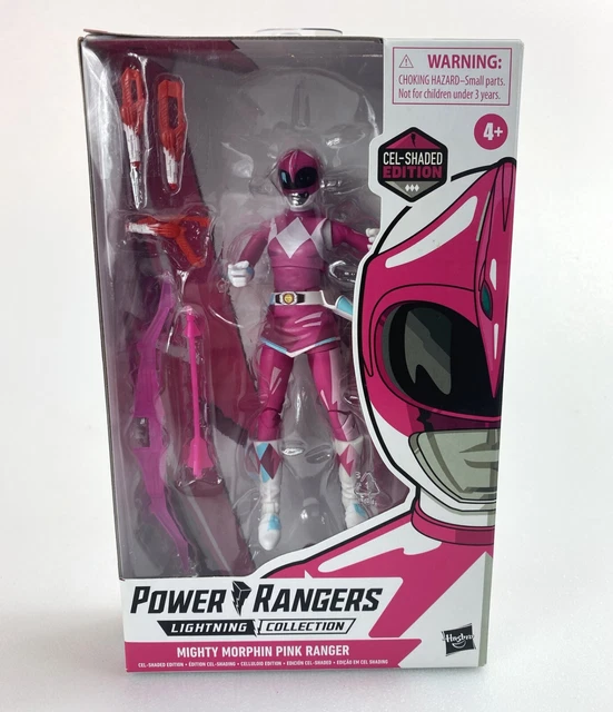 FIGURINE COLLECTION LIGHTNING Rose Ranger Cel-Shaded Power Rangers ...
