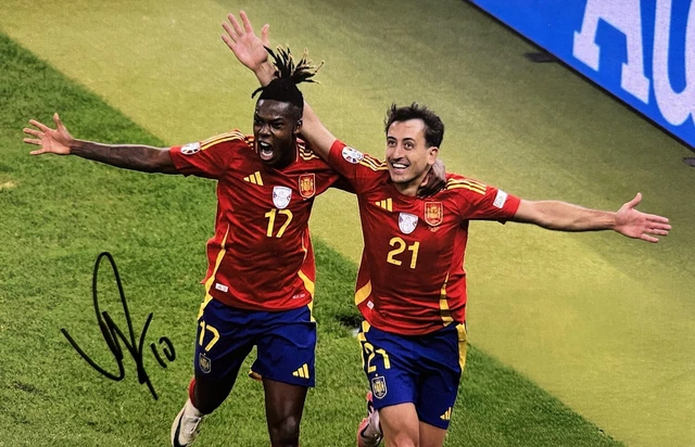 NICO WILLIAMS SIGNED Autógrafo Futbol Autograph photo SPAIN Athletic ...