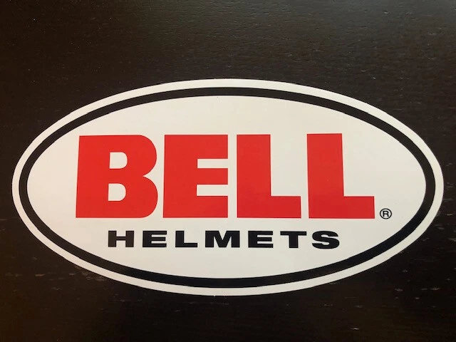CASQUE BELL LOGO autocollant/autocollant Motocross 7" X 3,5" EUR 4,37 ...