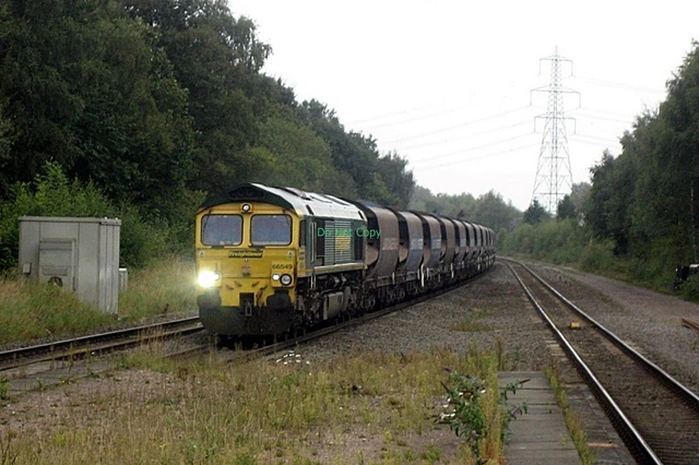 C3 6X4 GLOSSY Photo Freightliner Class 66 66549 @ Water Orton £1.00 ...