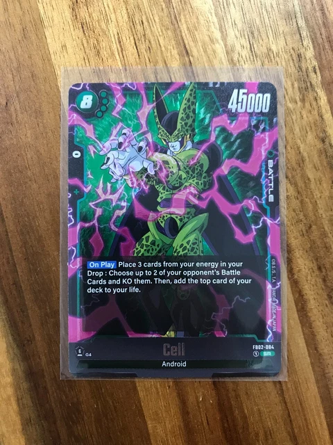 DRAGON BALL SUPER Fusion World Blazing Aura Cell SR FB02-084 super raro nuovo a EUR 10,10 ...